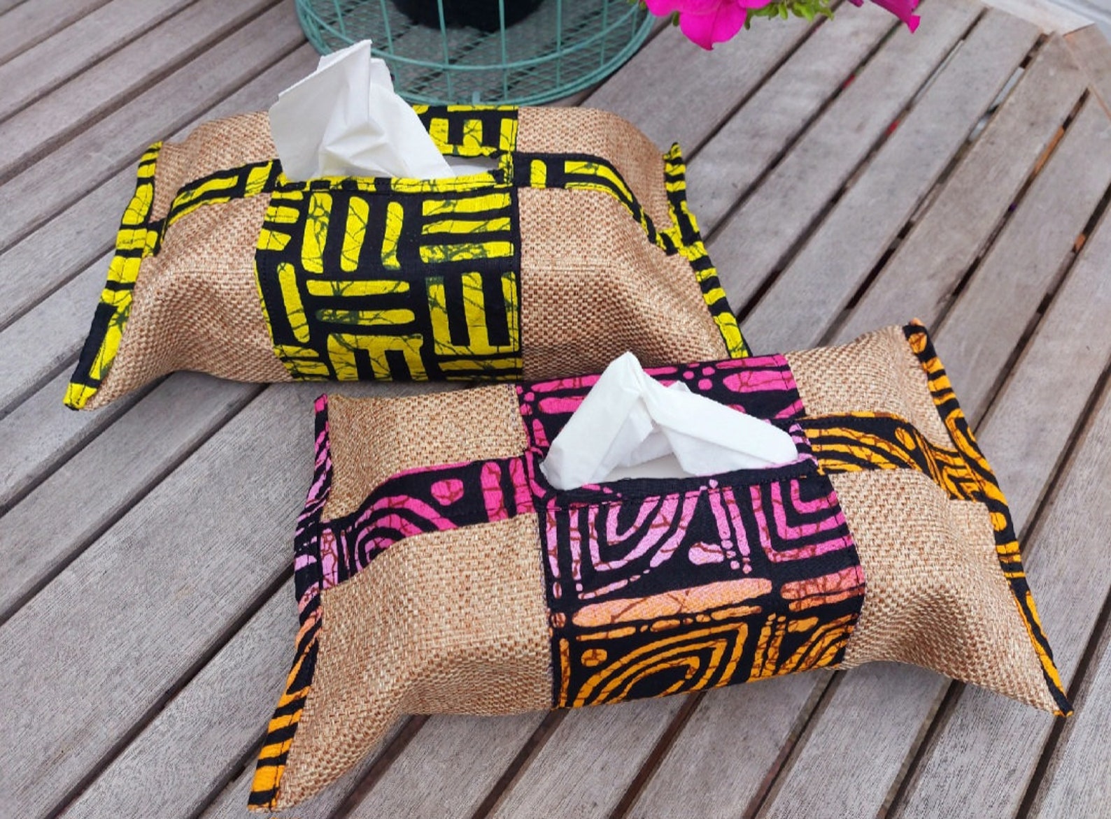 Tissue Box Cover, African Print Tissue Box Holder African Print ...