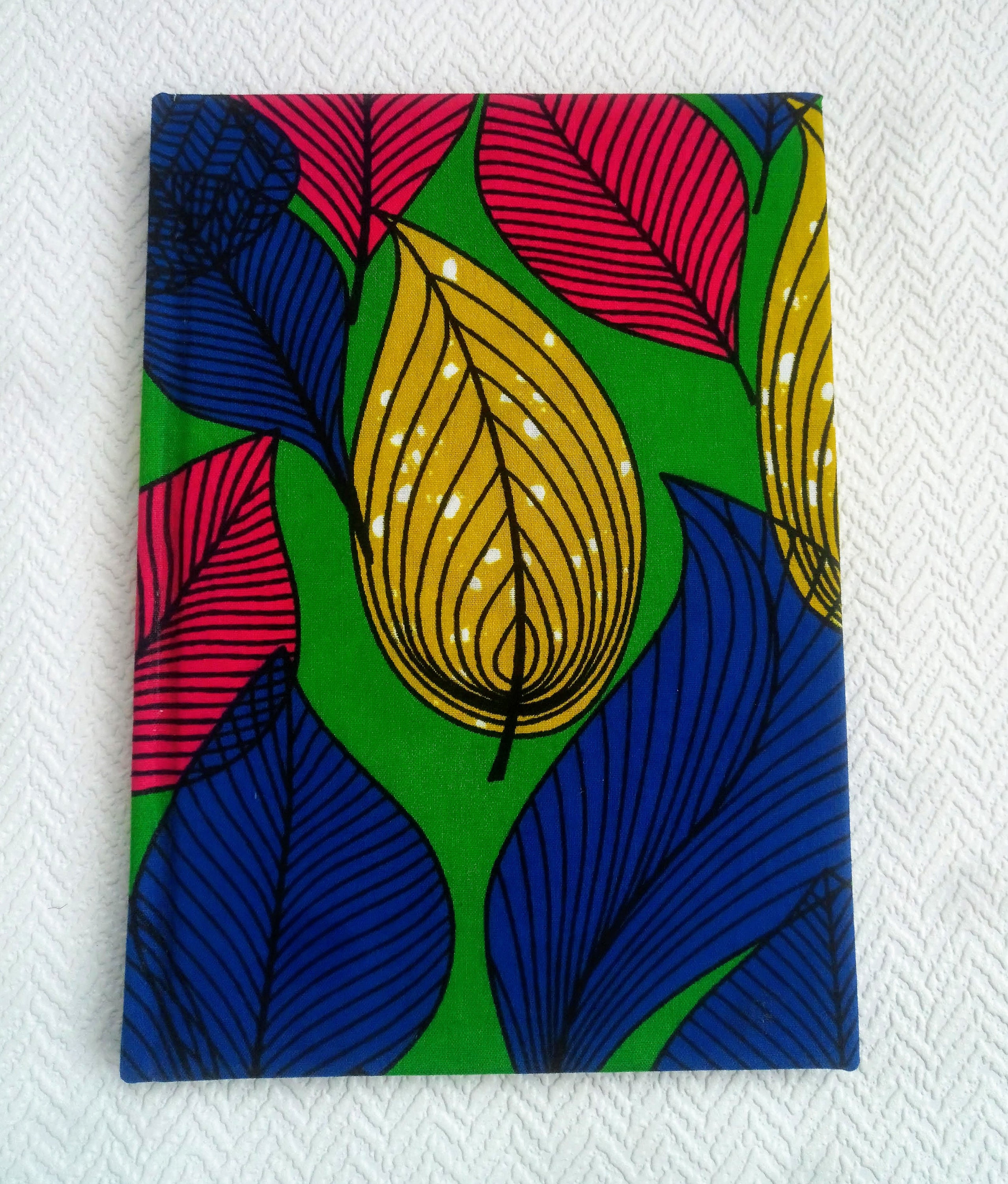African Print Notebook, Ankara Print/wax A5 Hardcover Notebook, African ...