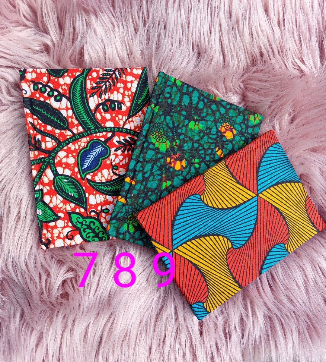 African Print Notebook Ankara Print Wax A5 Hardcover Notebook African