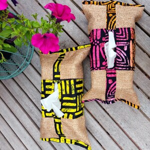 Tissue Box Cover, African Print Tissue Box Holder African Print ...