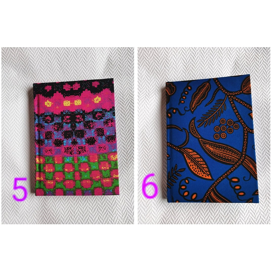 African Print Notebook, Ankara Print/wax A5 Hardcover Notebook, African ...