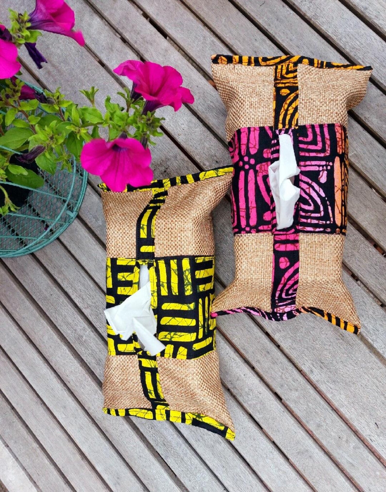 Tissue Box Cover, African Print Tissue Box Holder African Print ...