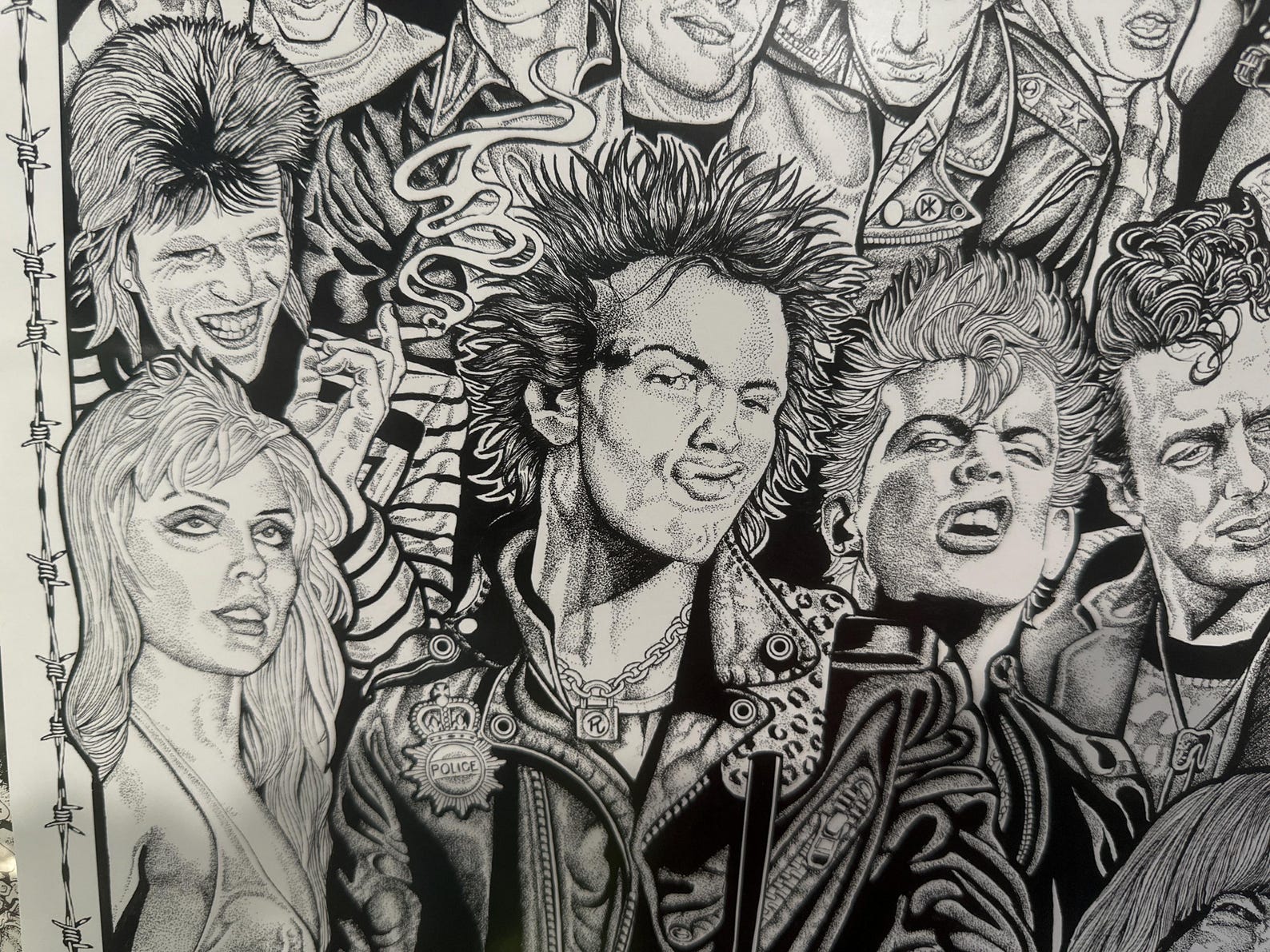 Punk Jam by Howard Teman, Punk, Rock, Music,posters, Rock N Roll Print ...