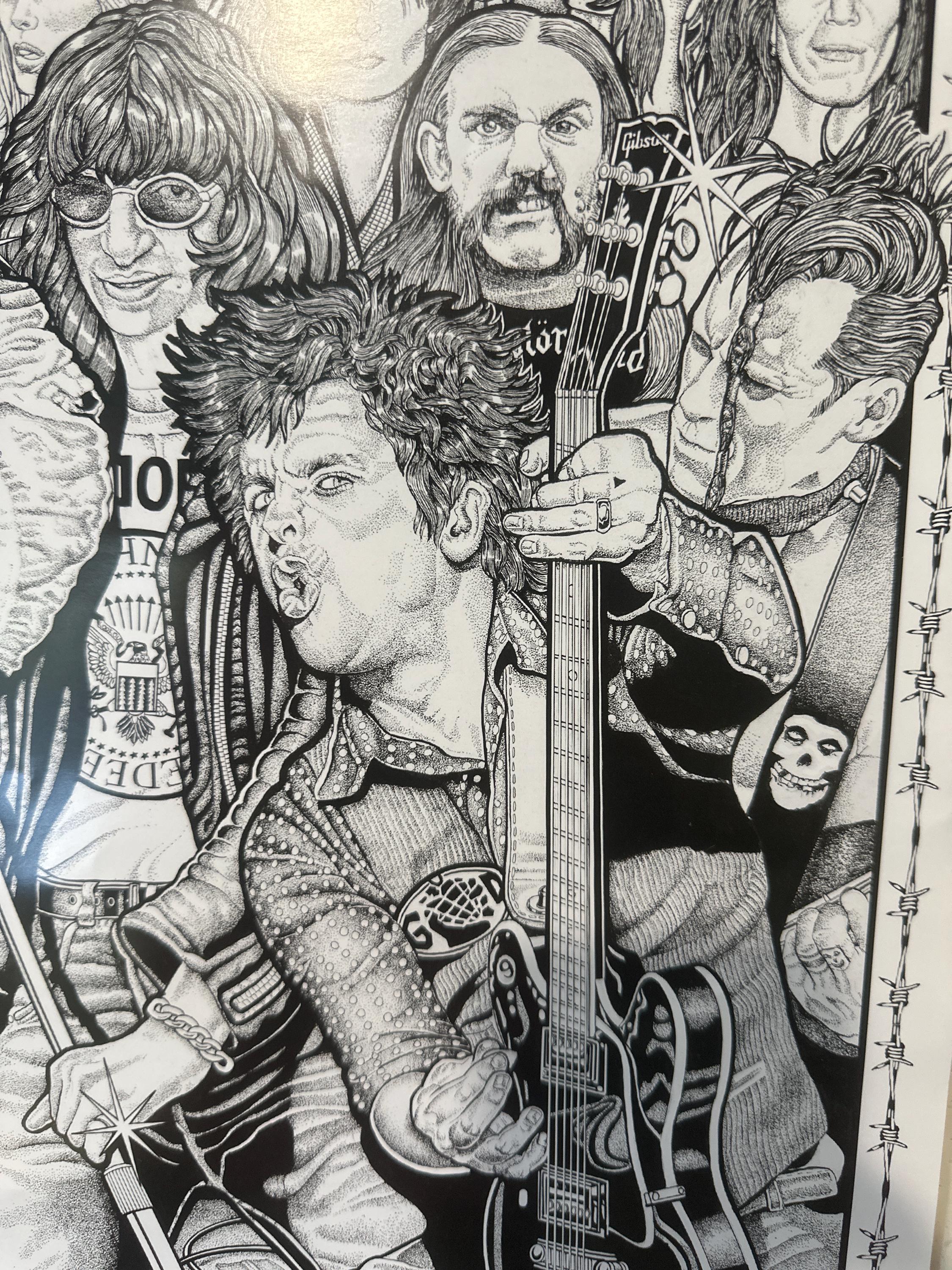 Punk Jam by Howard Teman, Punk, Rock, Music,posters, Rock N Roll Print ...
