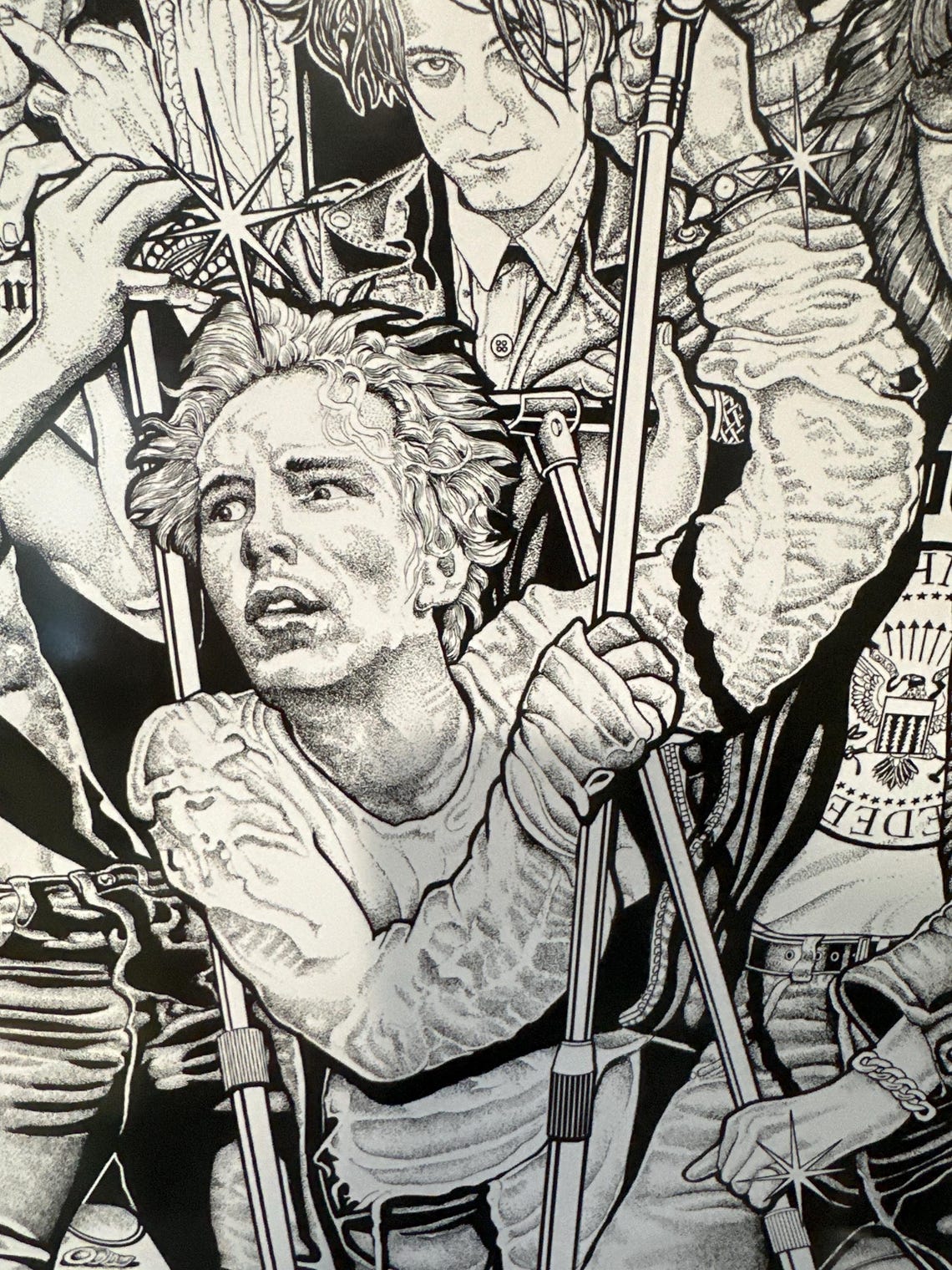 Punk Jam by Howard Teman, Punk, Rock, Music,posters, Rock N Roll Print ...