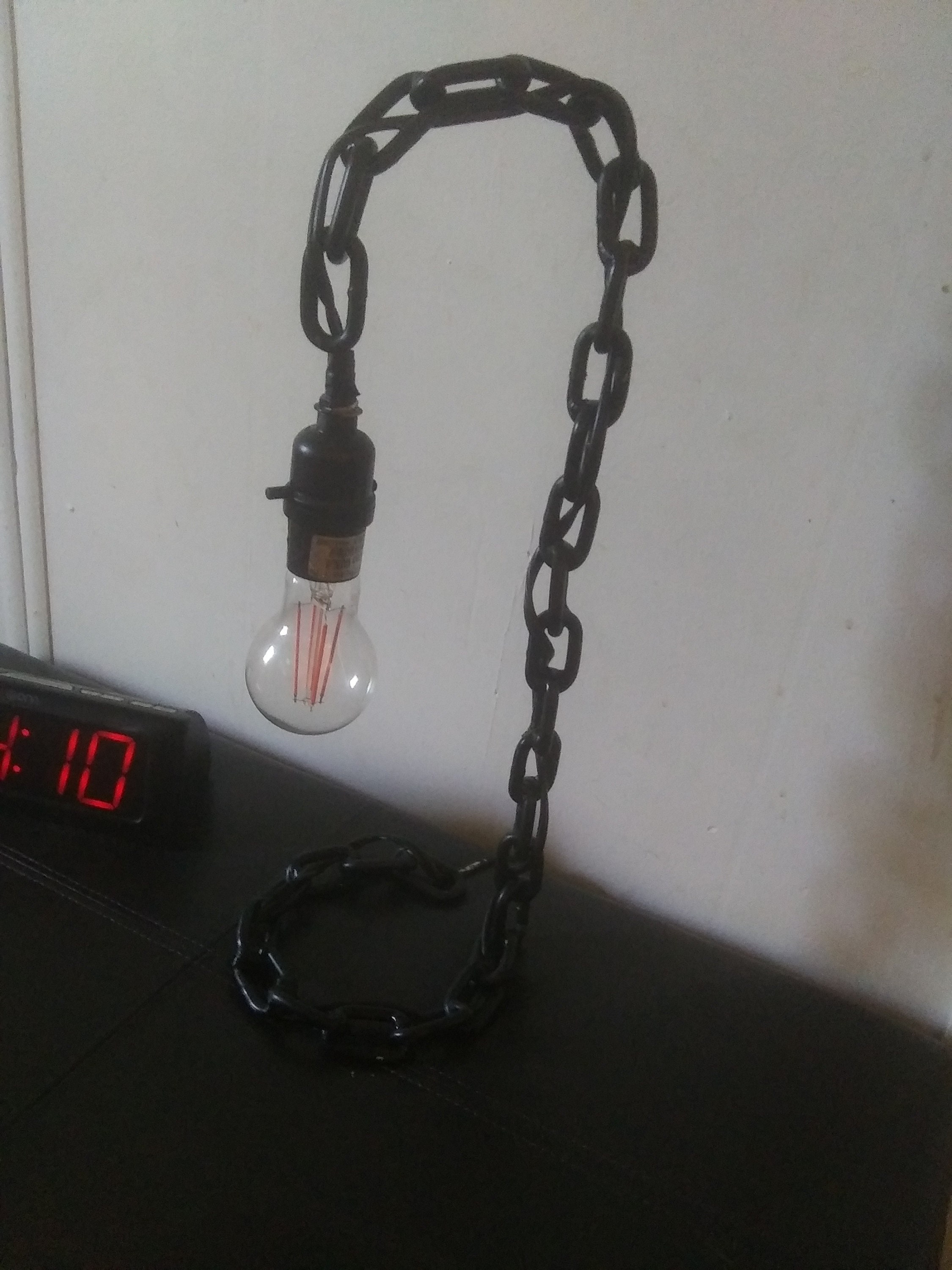 Chain Lamp - Etsy