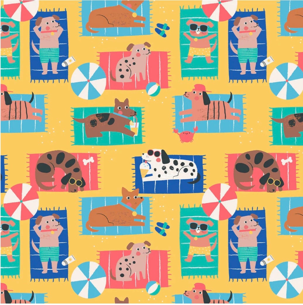 Dashwood Studio, Puppy Pool Party Collection, PUPP2316, Dogs Laying Out ...