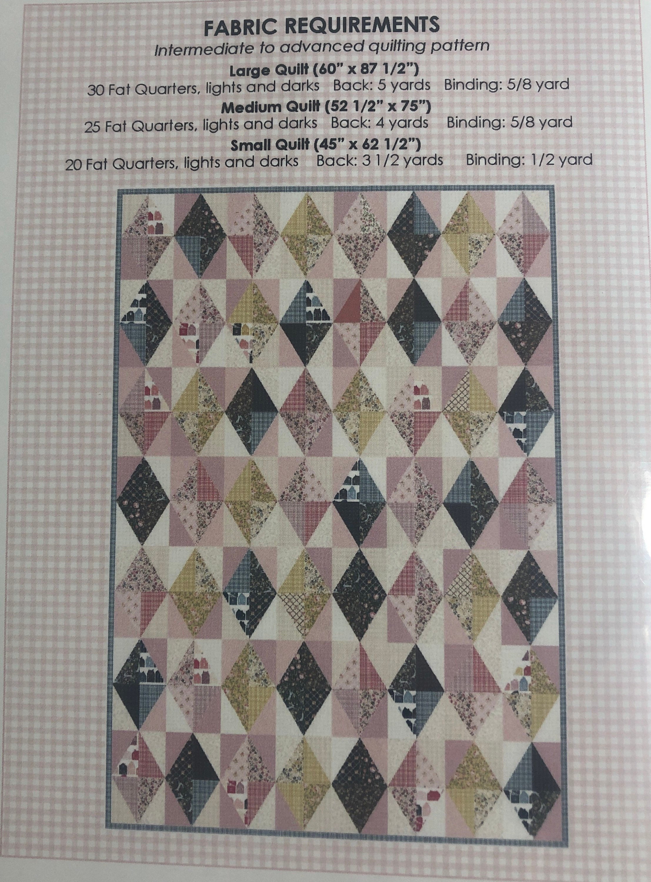 Homestead Quilt Pattern Poppie Cotton Quilting Paper - Etsy