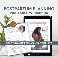 Postpartum Plan and Worksheet, Postpartum Plan, Postpartum Doula ...