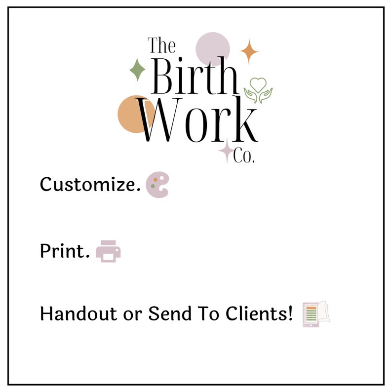 Información VBAC y TOLAC / Folletos de doula de nacimiento / Educación ...