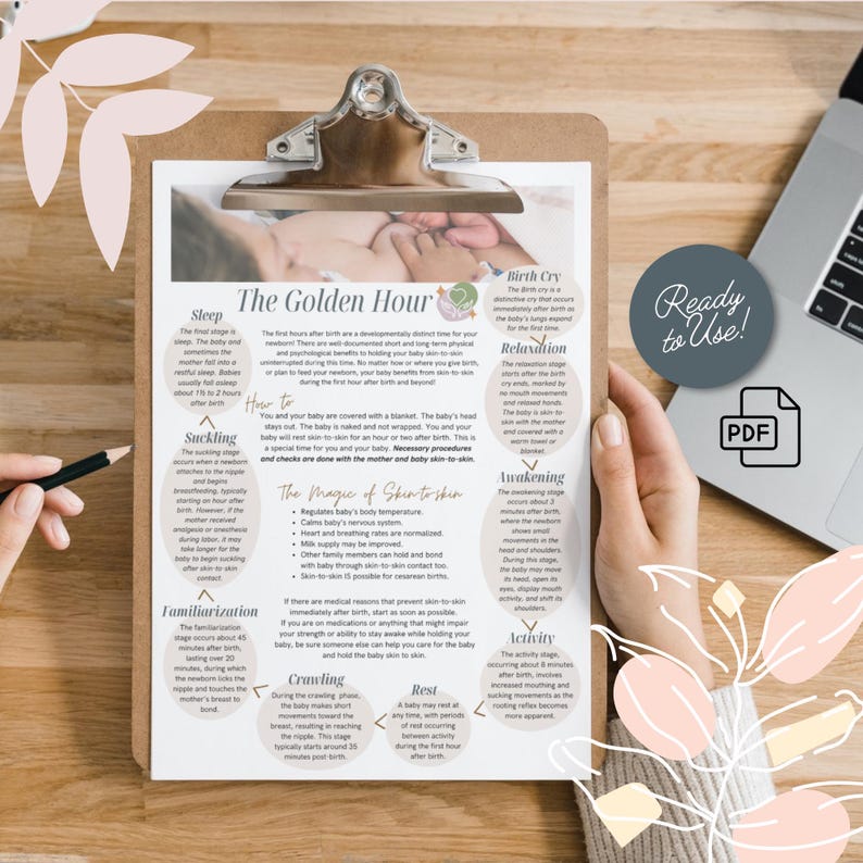 Golden Hour Skin-to-skin Handout: Evidence-based Resource for Doulas ...