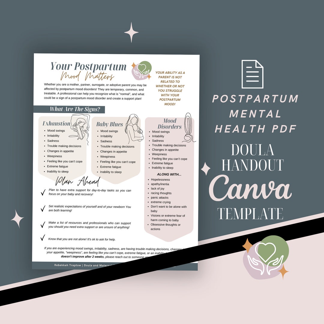 Postpartum Mental Health and Perinatal Mood Disorder Guidelines ...