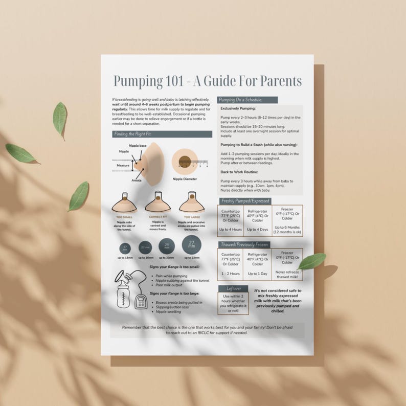 Breast Pumping 101 Guide | Practical Pumping Education and Milk ...