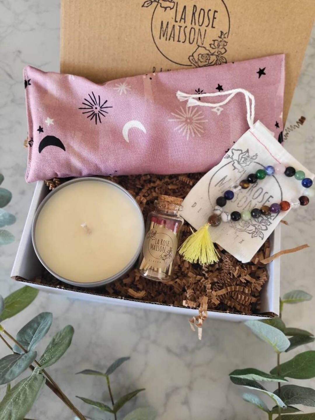 Small Yoga and Meditation Gift Set Spa Gift Set Gift Set for Her ...