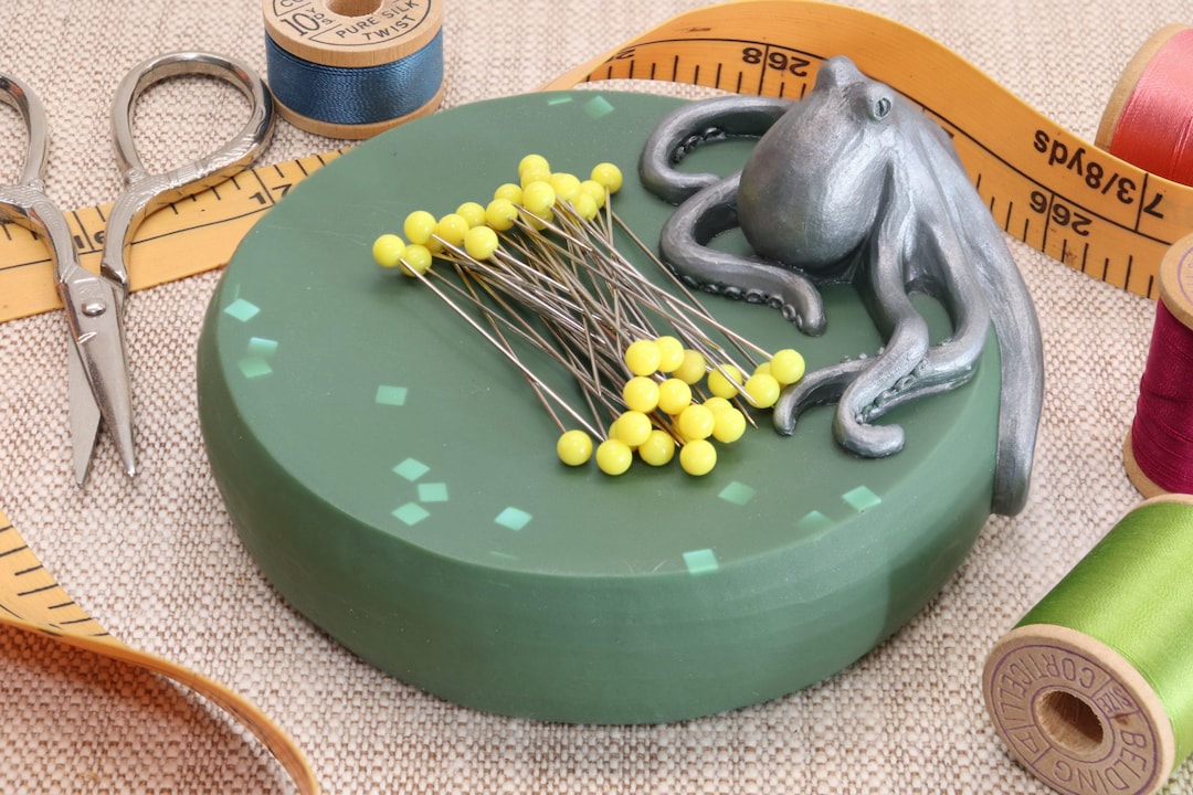 Octopus Magnetic Pin Cushions - Etsy