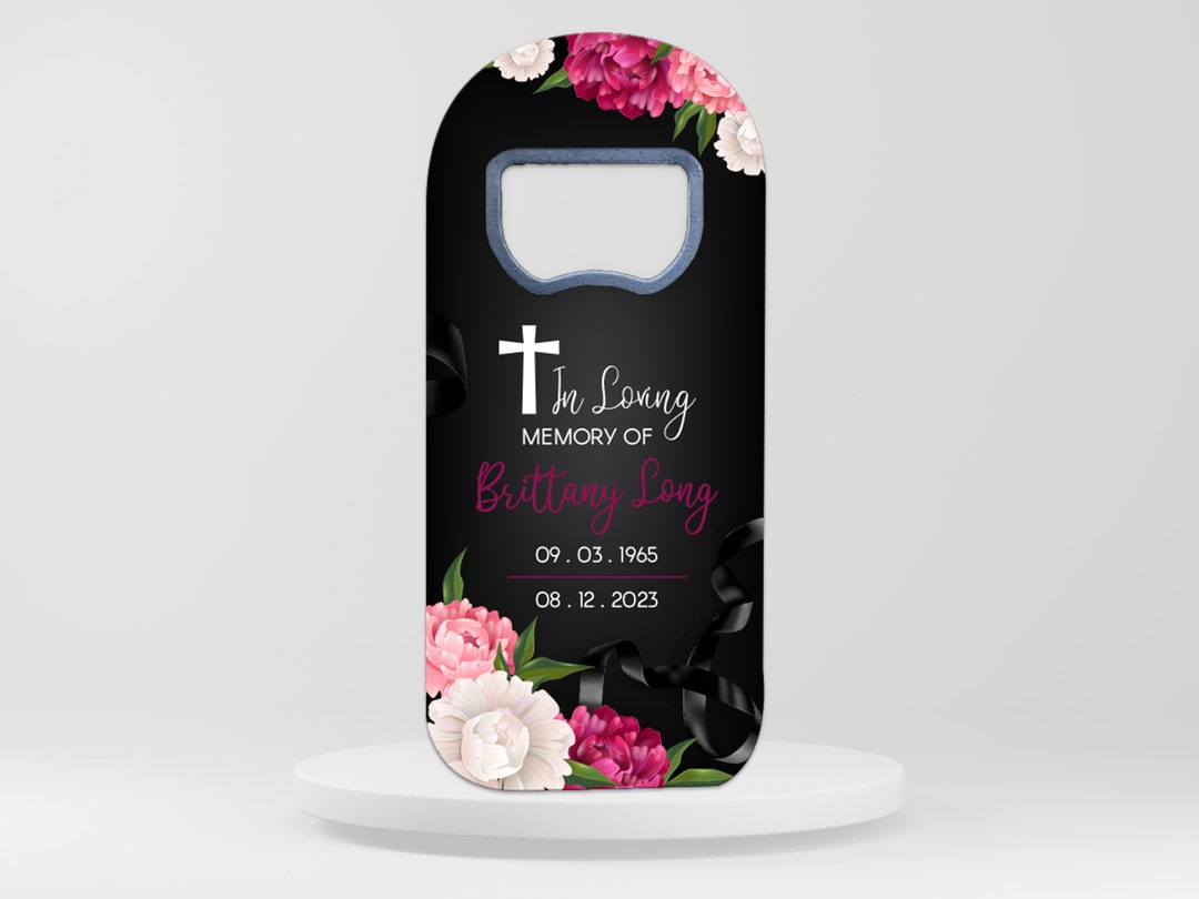 Personalized in Loving Memory Funeral Favors Bottle Opener - Etsy