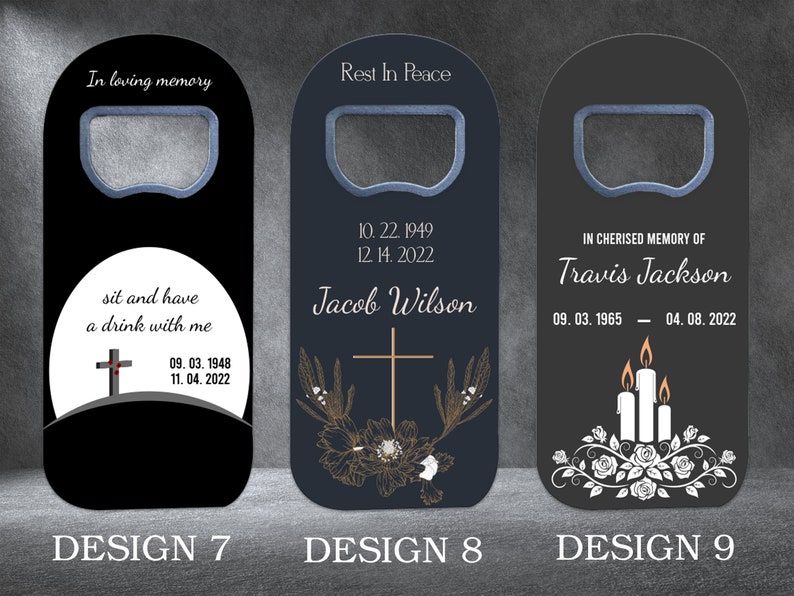 Funeral Favors for Guests • Celebration of Life Favors • Memorial ...