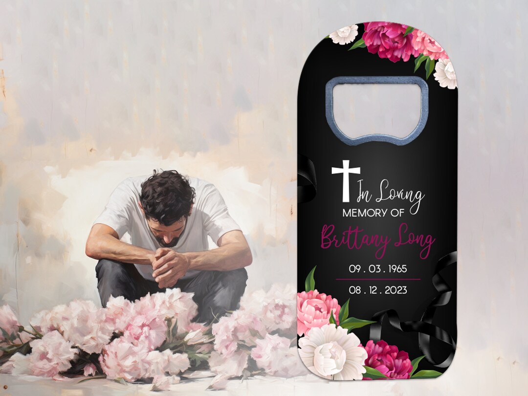 Personalized in Loving Memory Funeral Favors Bottle Opener - Etsy