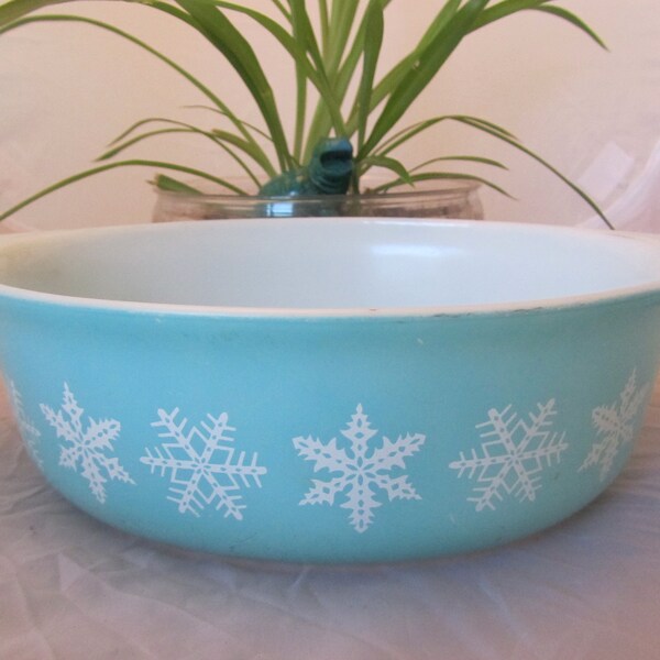 Snowflake Pyrex - Etsy