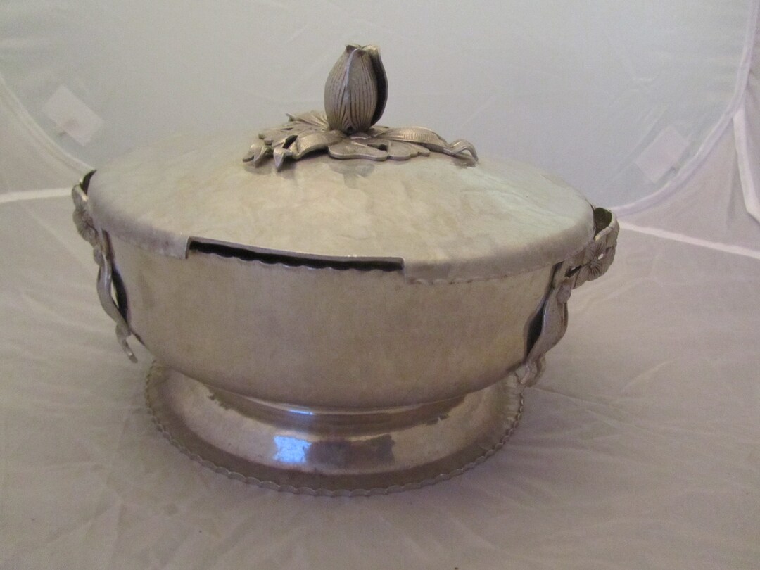 Hand Wrought Creations by Rodney Kent 407 Ribbons and Flowers Aluminum ...