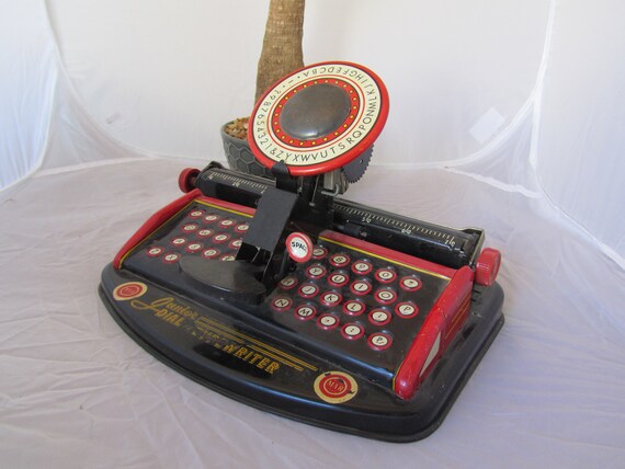 Toys Marx Toys Junior Dial Typewriter Pretend Play etna.com.pe