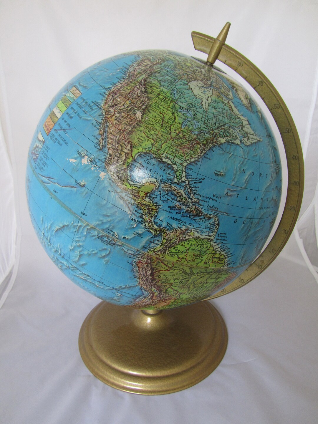 Vintage Cram Enviro-sphere Soviet Era 12-inch Earth Globe - Etsy