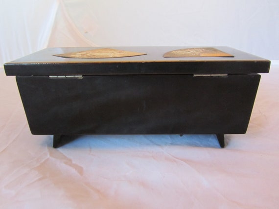 Vintage Fuji Japanese Wooden Music Box - Beautiful Me… - Gem
