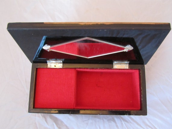 Vintage Fuji Japanese Wooden Music Box - Beautiful Me… - Gem