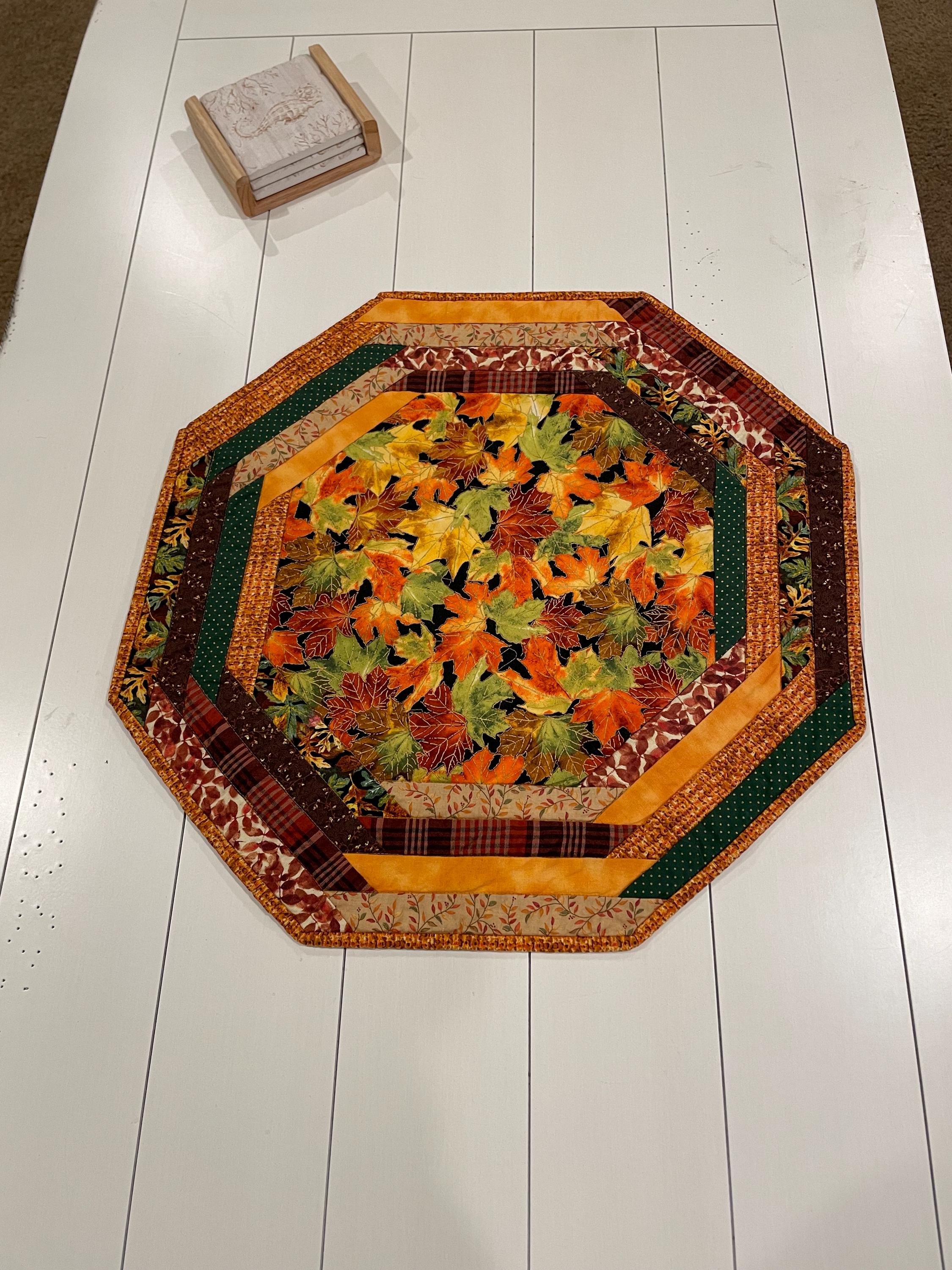 Holiday Octagonal Table Topper - Etsy