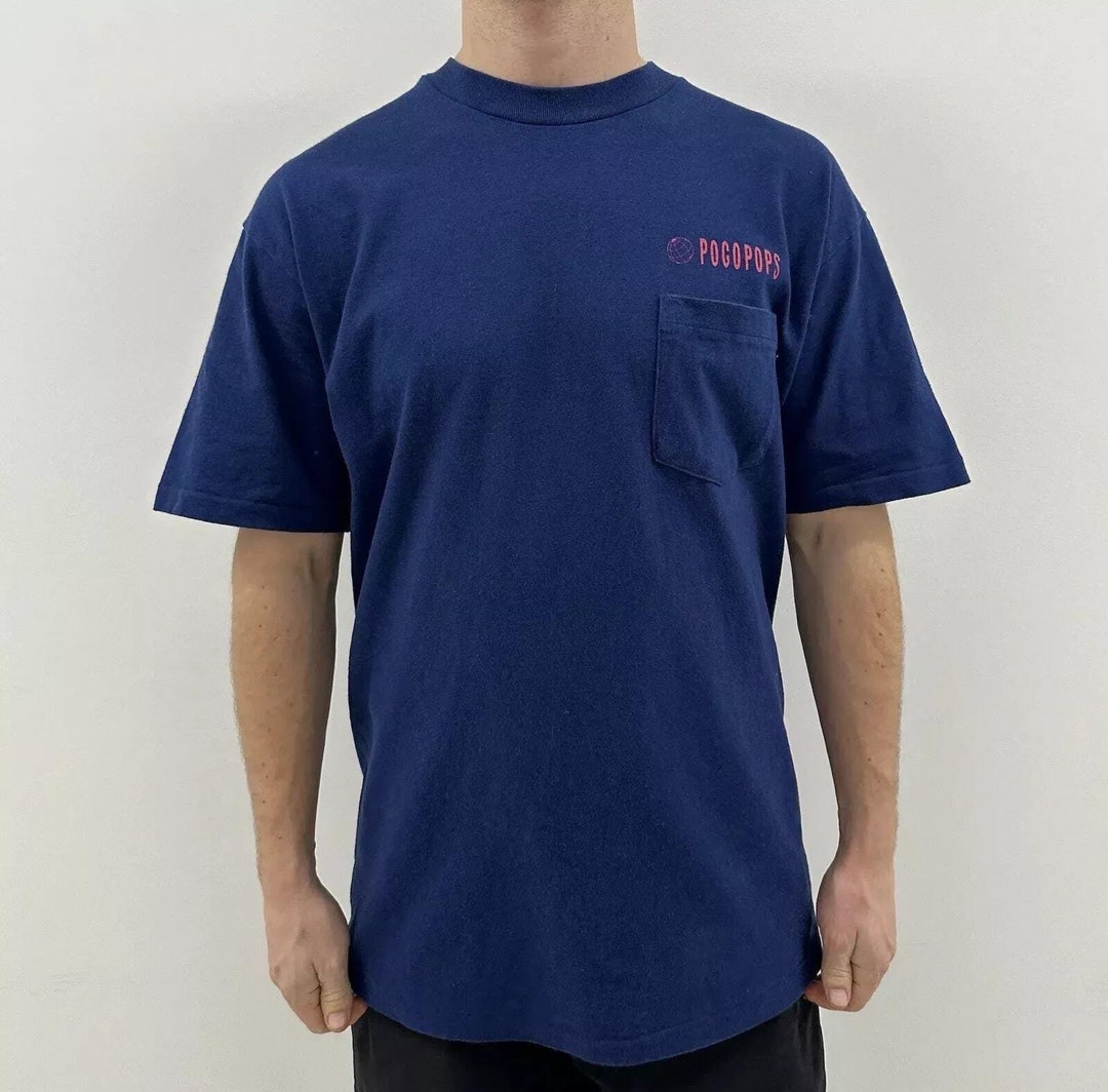 Vintage 1990s 90s Pogo Pops Norway Band Shirt Tee Pop Music SINGLE ...