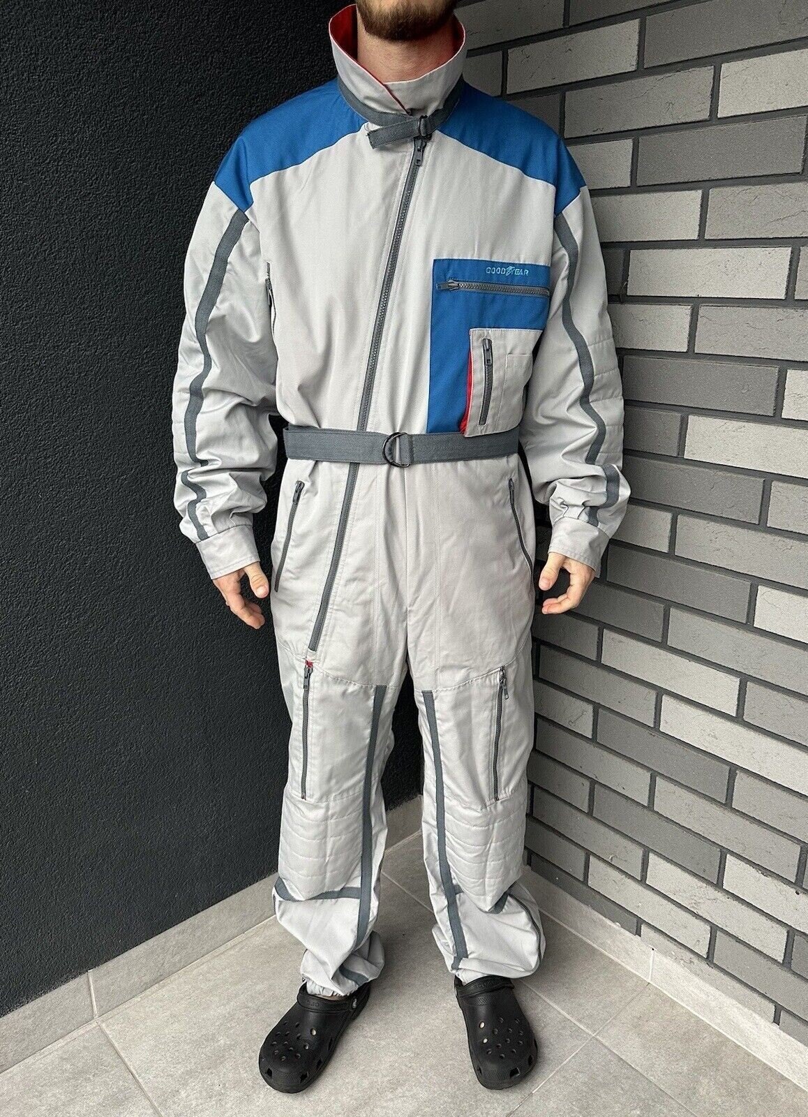 Vintage 2000s Goodyear Good Year Mens Auto Suit Moto Racing Carting ...
