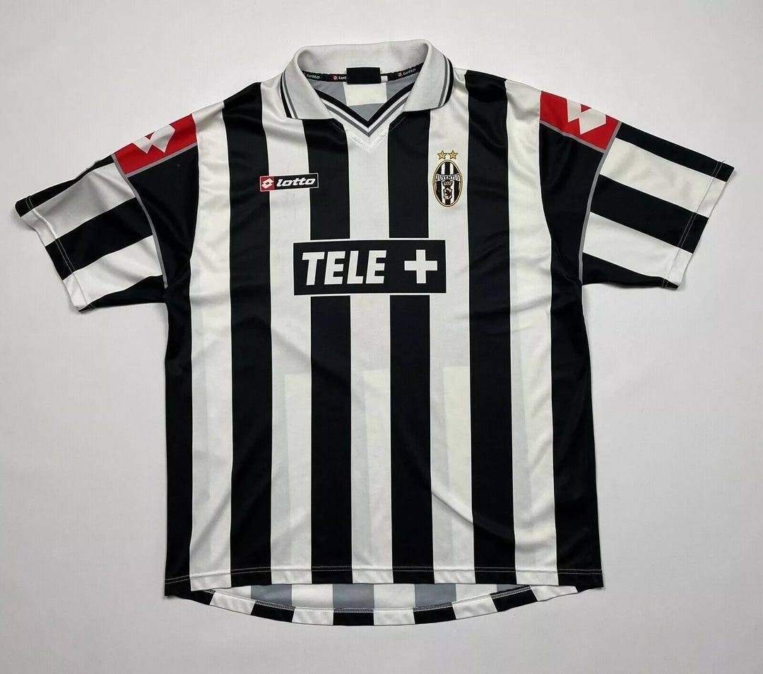 Vintage Juventus 2000 2001 Home Jersey T-shirt Soccer Maglia RARE MATCH ...