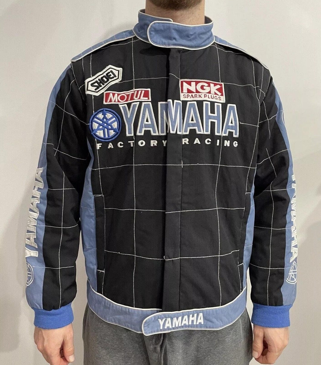Vintage 2000s Y2K Yamaha Factory Racing Driver Jacket Auto F1 Formula ...