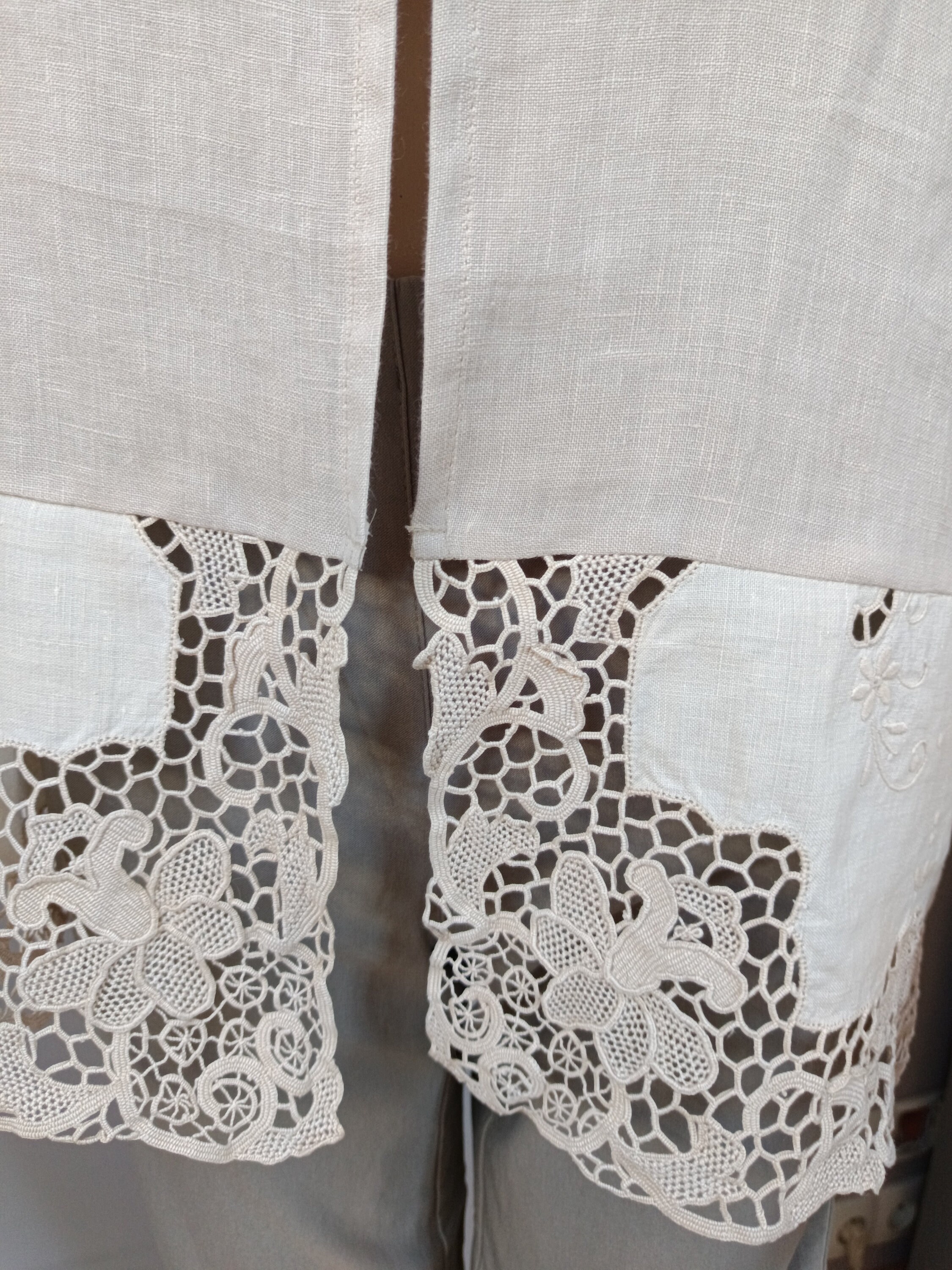 Reworked Linen Blouse, Upcycled Cotton Blouse - Etsy