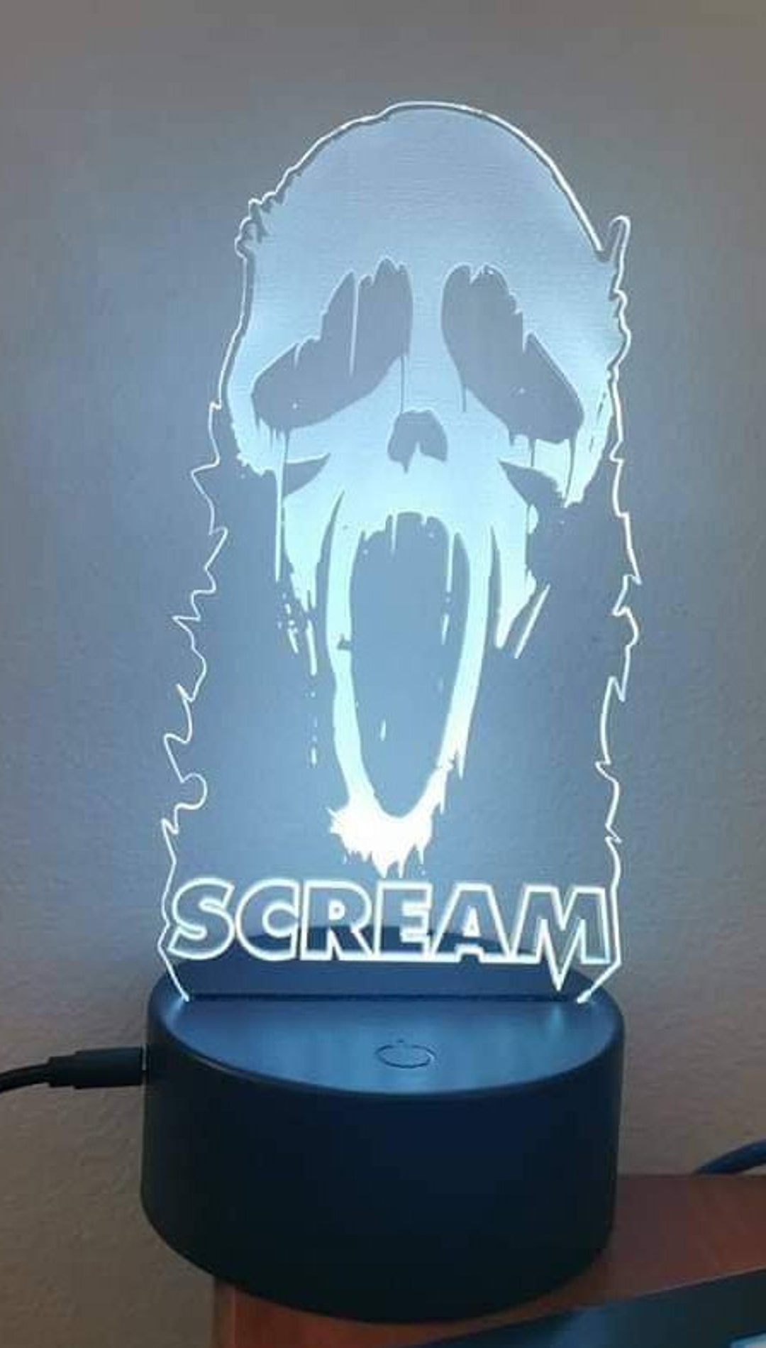 Scream Led Lamp - Etsy