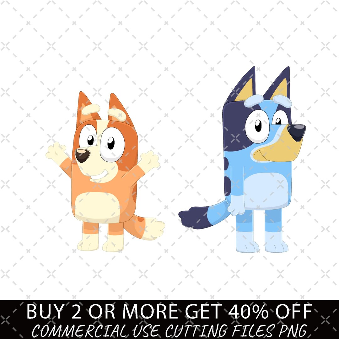 Bluey Png-Dateien Nur Bluey Png Bluey Familie Png Bluey und Bingo Png ...