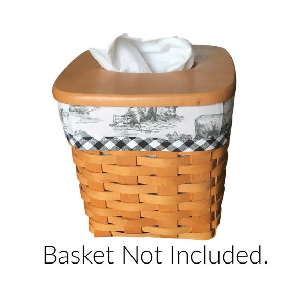 Longaberger Basket Custom Liner - Etsy