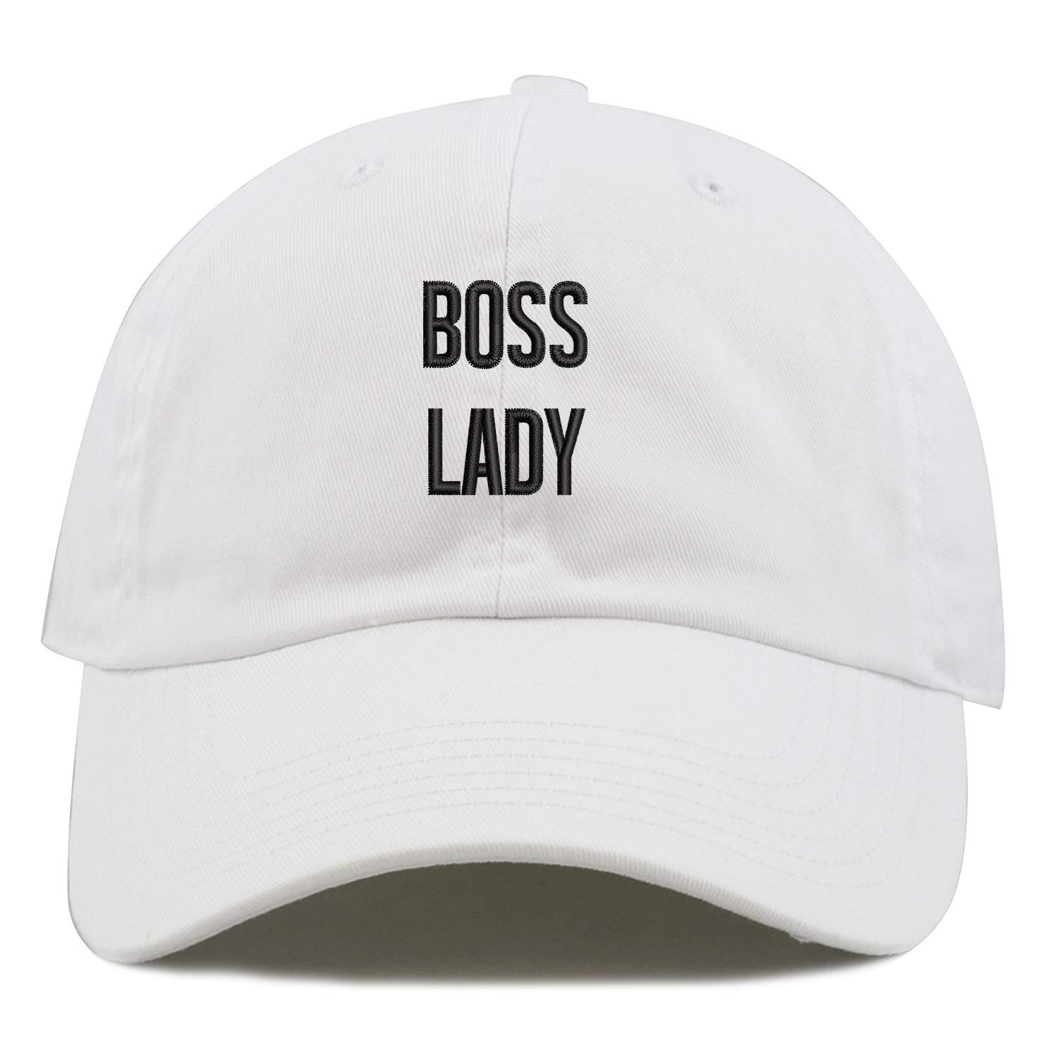 Boss Lady Text Embroidered Low Profile Soft Crown Unisex | Etsy
