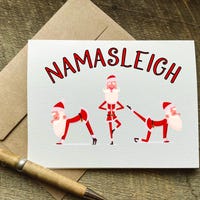 24 Yuletide Yoga Christmas Cards + Envelopes | Celebrating Diverse ...