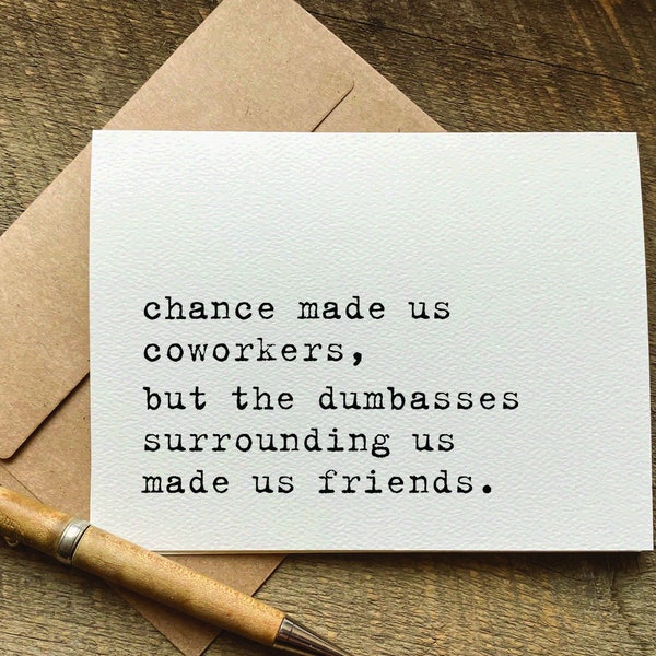 Coworkers Birthday Card - Etsy