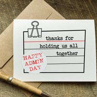 Administrative Professionals Day Card Printable, Administrative ...