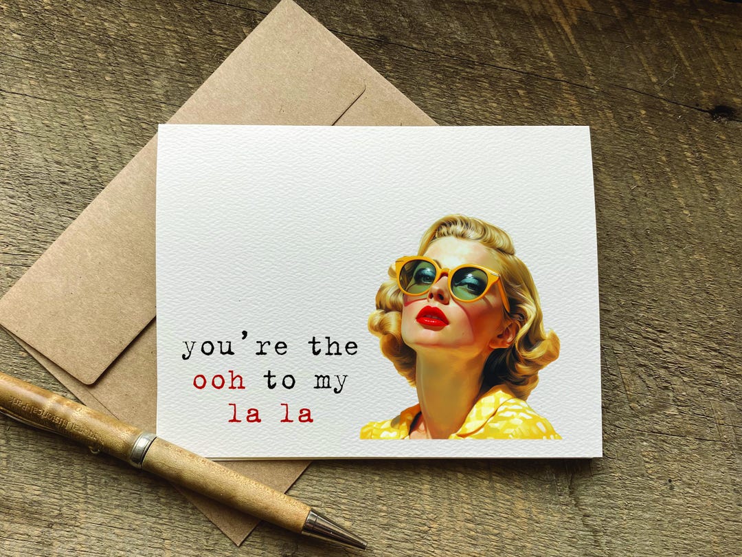 Valentines Gift for Him / You're the Ooh to My La La / Just Because ...