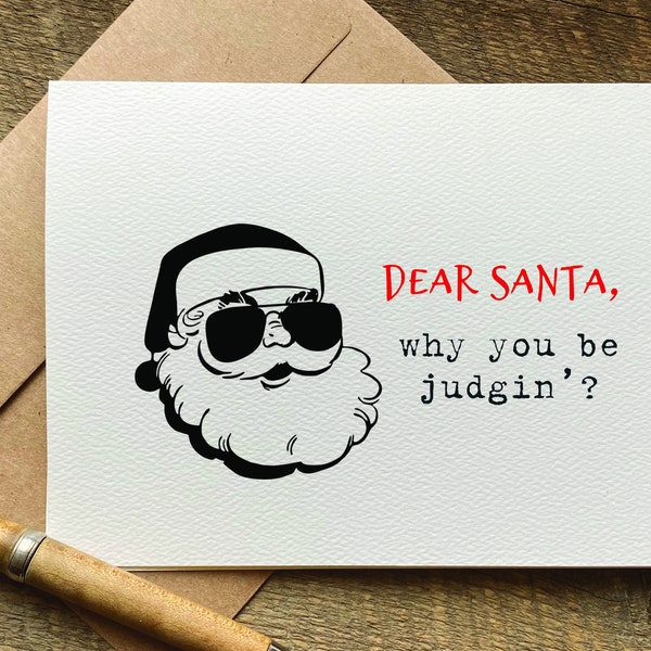 Funny Christmas Card - Etsy