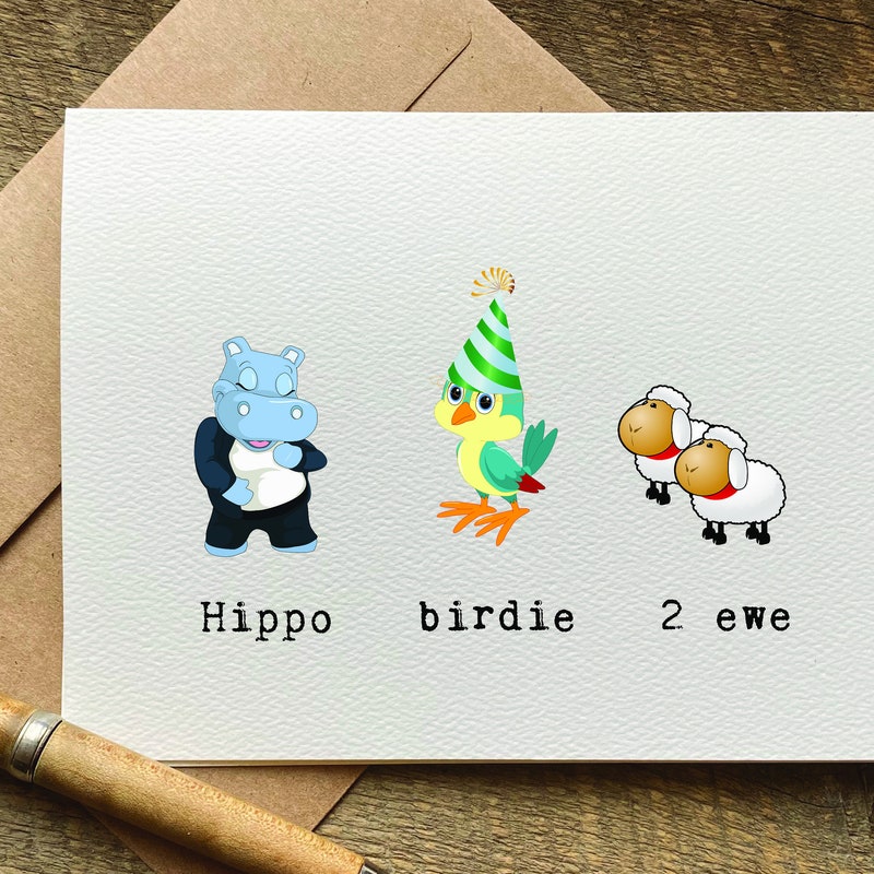Bird Pun Greeting Cards - Etsy