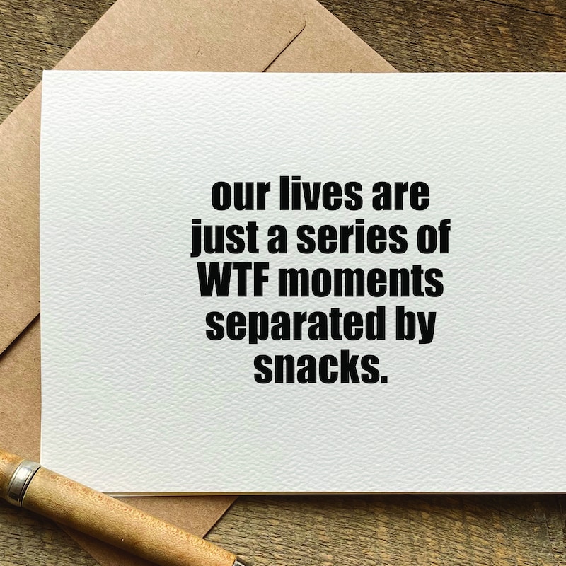 Snarky Cards - Etsy