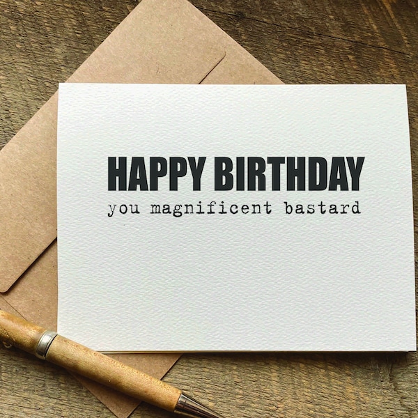 Unique Card for Birthday - Etsy