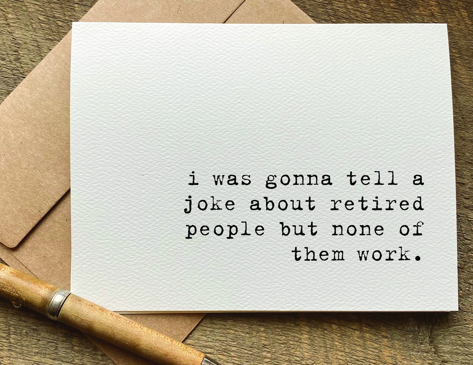 Retirement Gift / Funny Retirement Card / Joke About Retired - Etsy