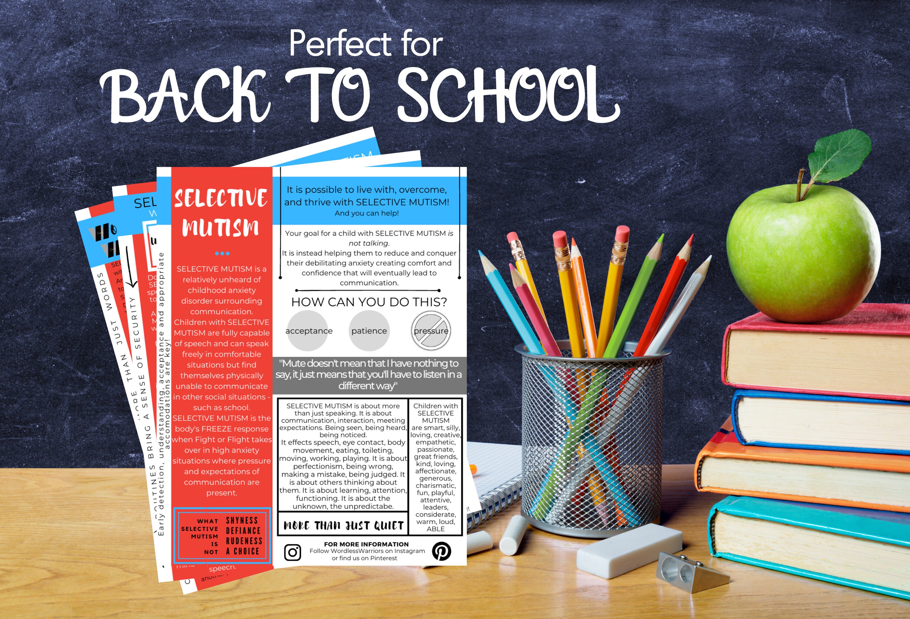 SELECTIVE MUTISM Info Flyer - Etsy