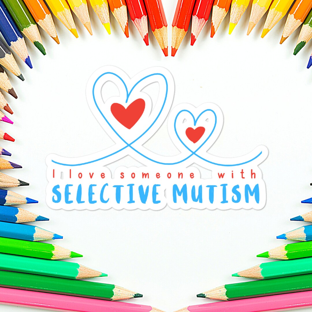 Selective Mutism Bubble-free Stickers Anxiety Mental Health Awareness ...