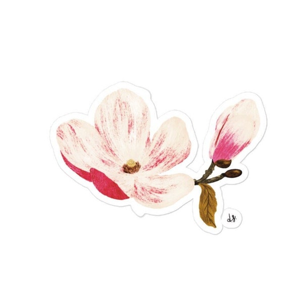 Magnolia Pink Tree - Etsy